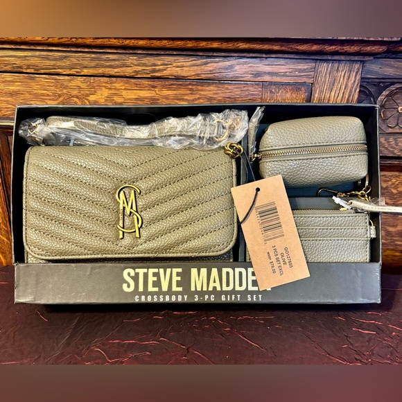 Steve Madden | Bags | Nwt Steve Madden Crossbody 3pc Gift Set | Poshmark